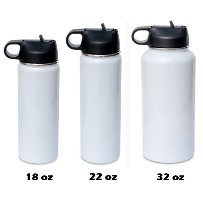 Sublimation Water Bottle Blanks - Customize Now | Trendy Supply Shop
